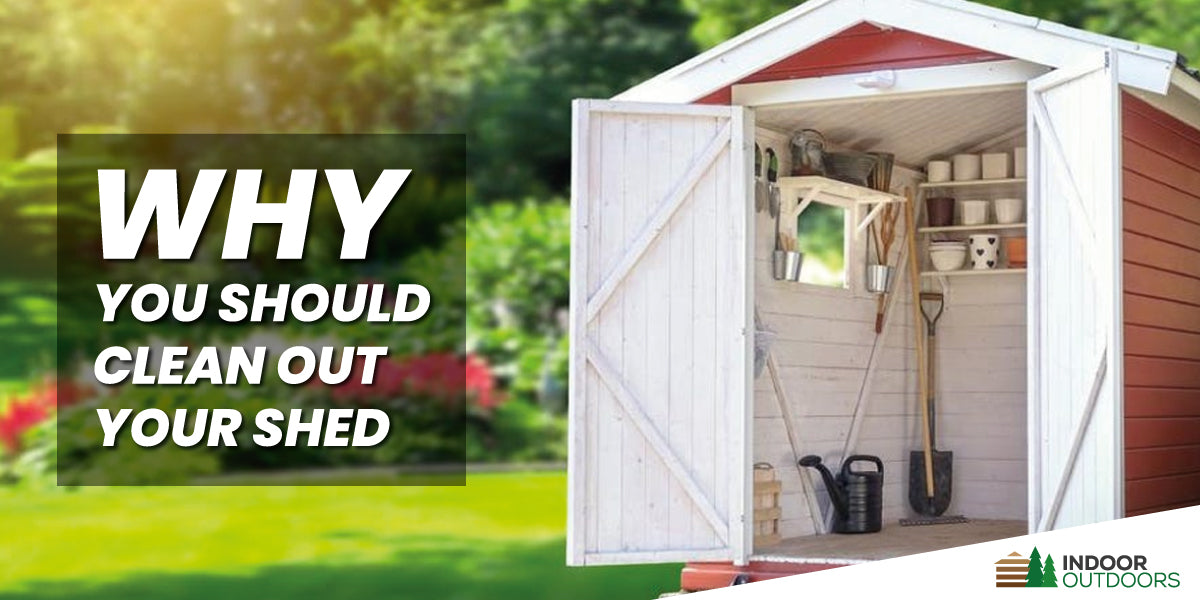 Why Should I Clean Out My Shed This Spring? - Indoor Outdoors