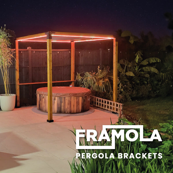 Framola Pergola Brackets - Made in the UK with British Steel