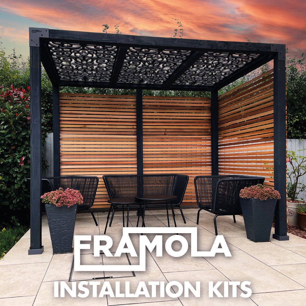 Framola Kits for Easy Pergola Installation - Made in the UK