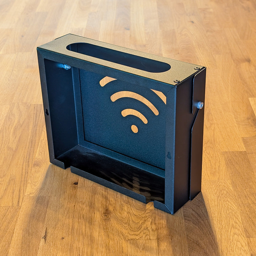 WiFi Wall Mount Cabinet & Cover for Routers - Made in the UK - Indoor ...