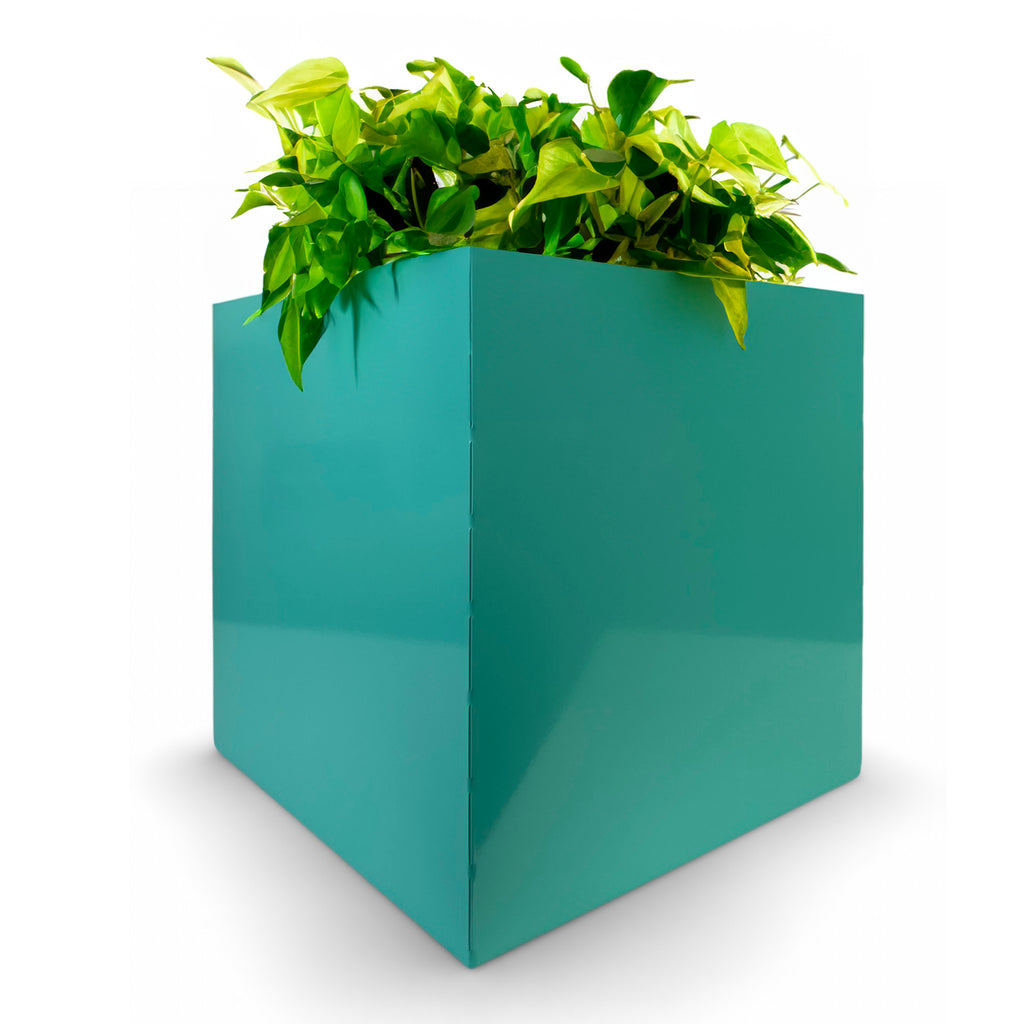 Storage Cube - Planter Cube - Multi-Use Steel Cube from Cubitz