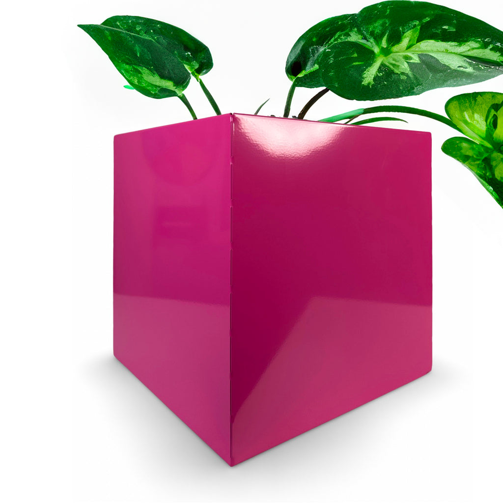 Storage Cube - Planter Cube - Multi-Use Steel Cube from Cubitz