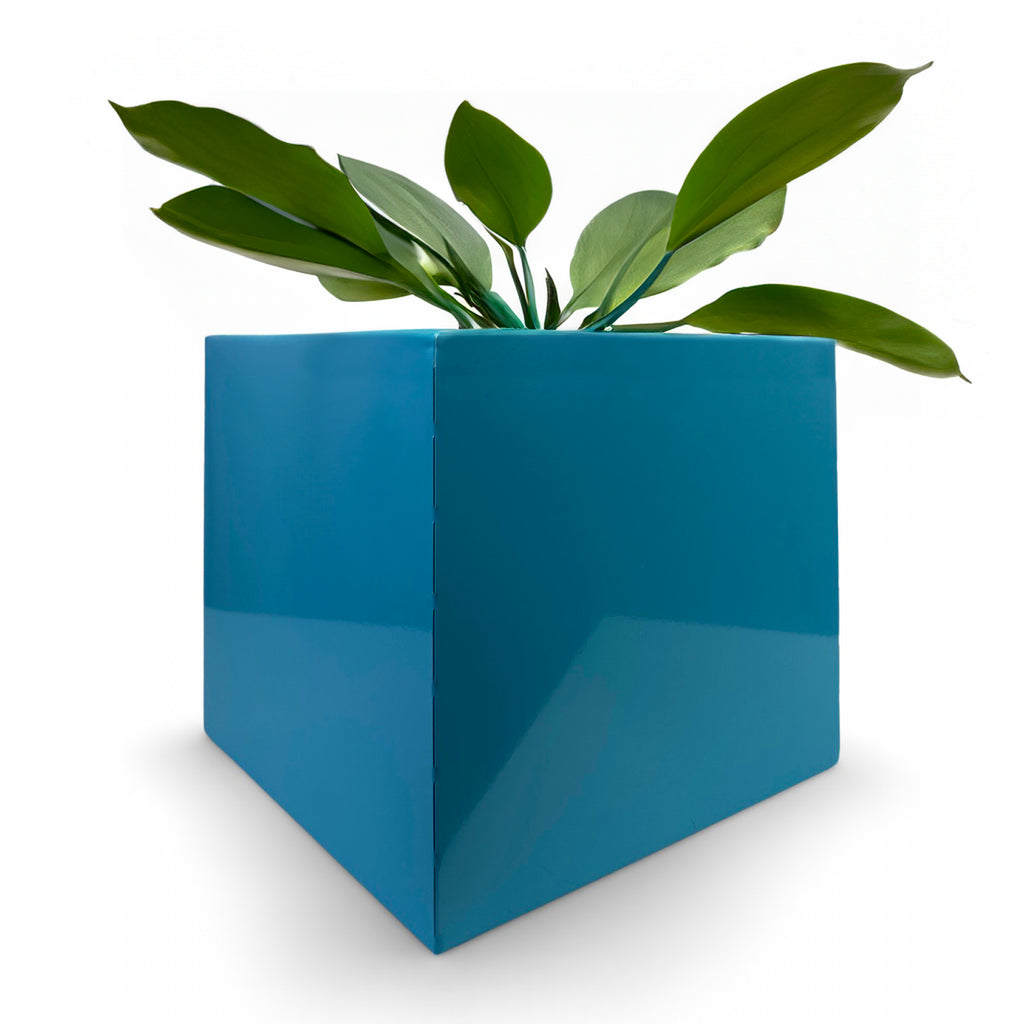 Storage Cube - Planter Cube - Multi-Use Steel Cube from Cubitz