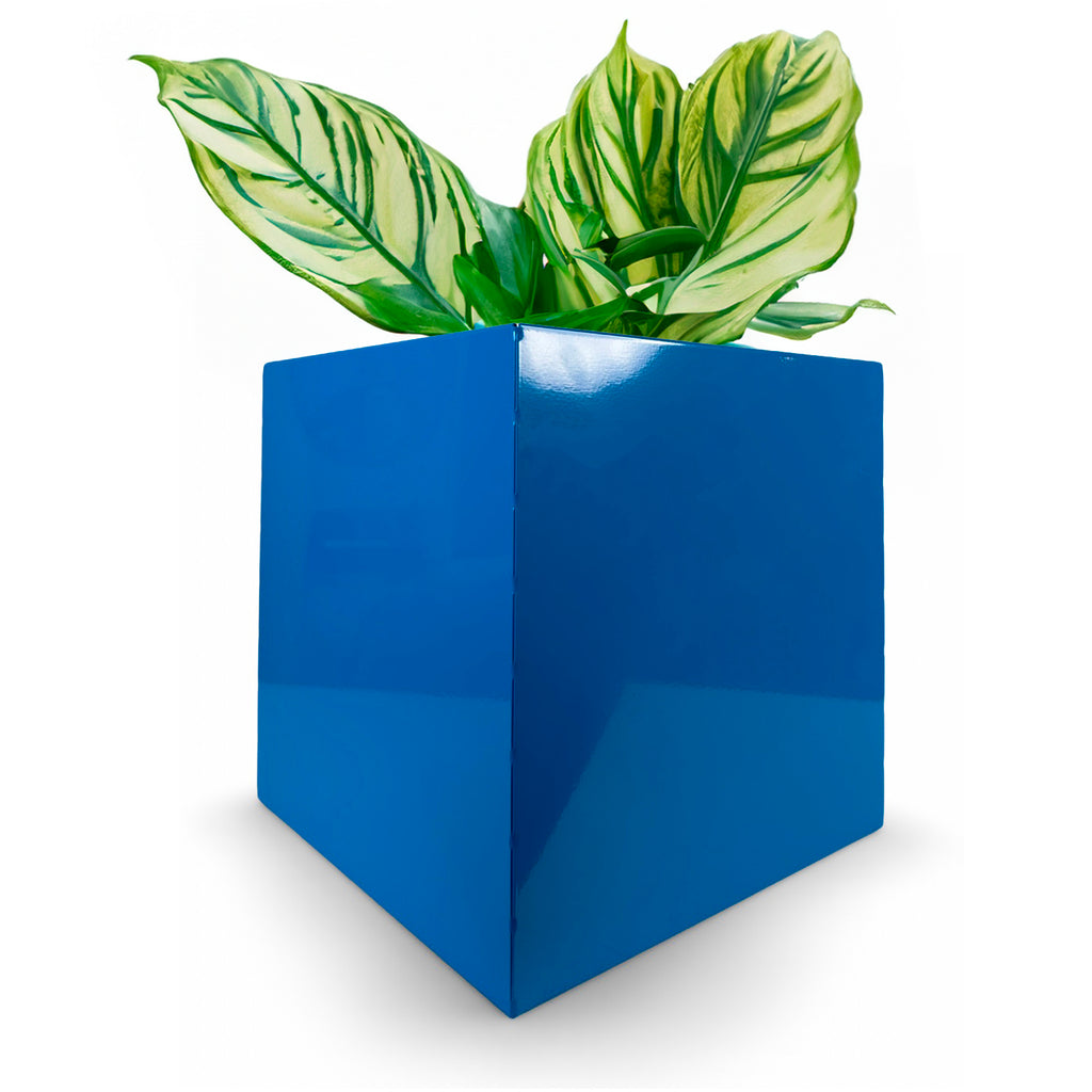 Storage Cube - Planter Cube - Multi-Use Steel Cube from Cubitz