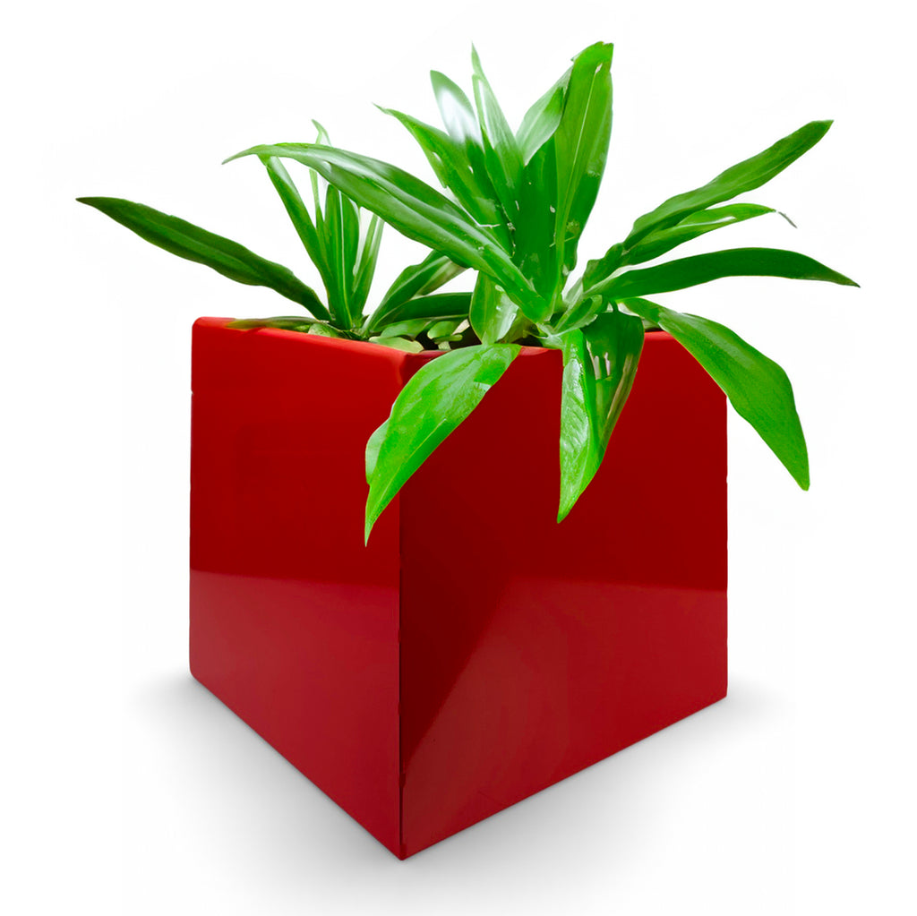 Storage Cube - Planter Cube - Multi-Use Steel Cube from Cubitz