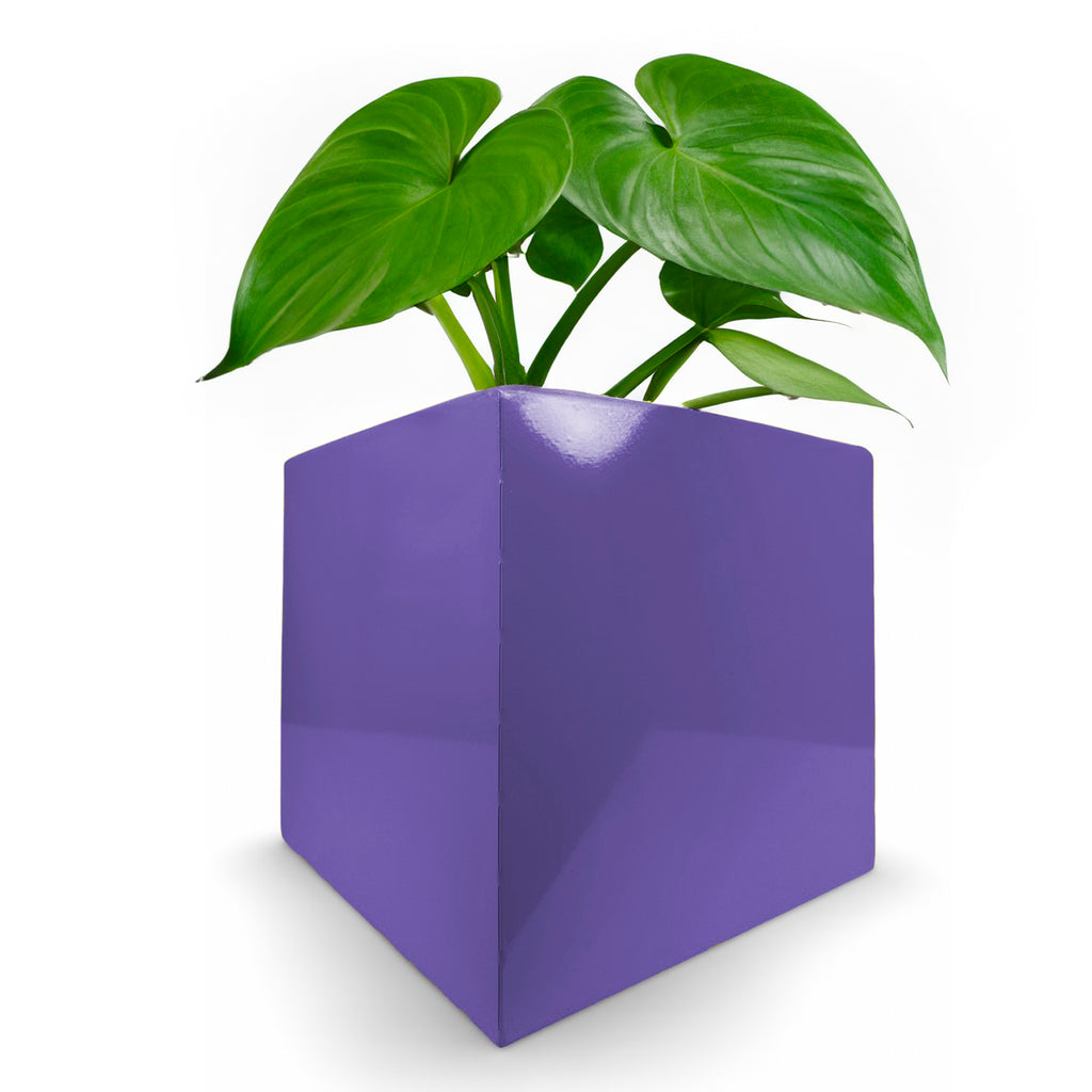 Storage Cube - Planter Cube - Multi-Use Steel Cube from Cubitz