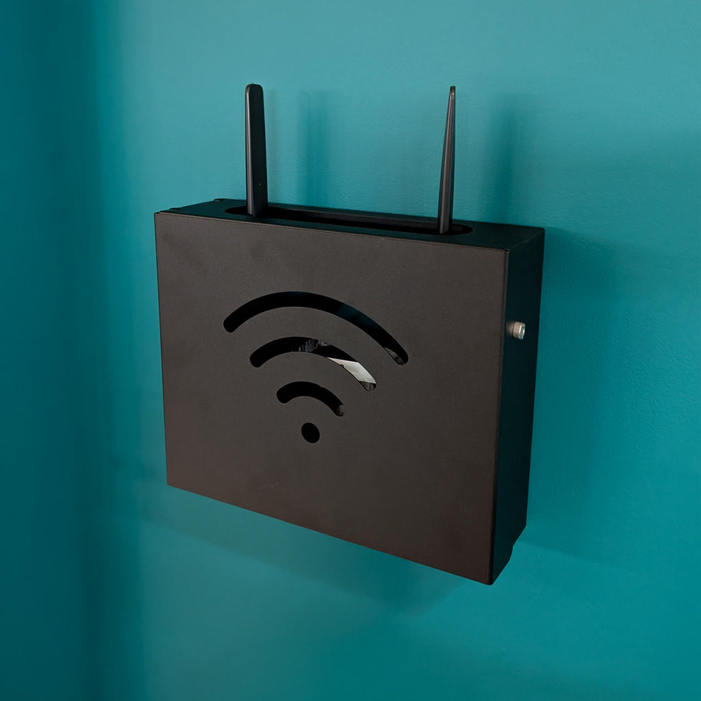 WiFi Wall Mount Cabinet & Cover for Routers - Made in the UK - Indoor ...