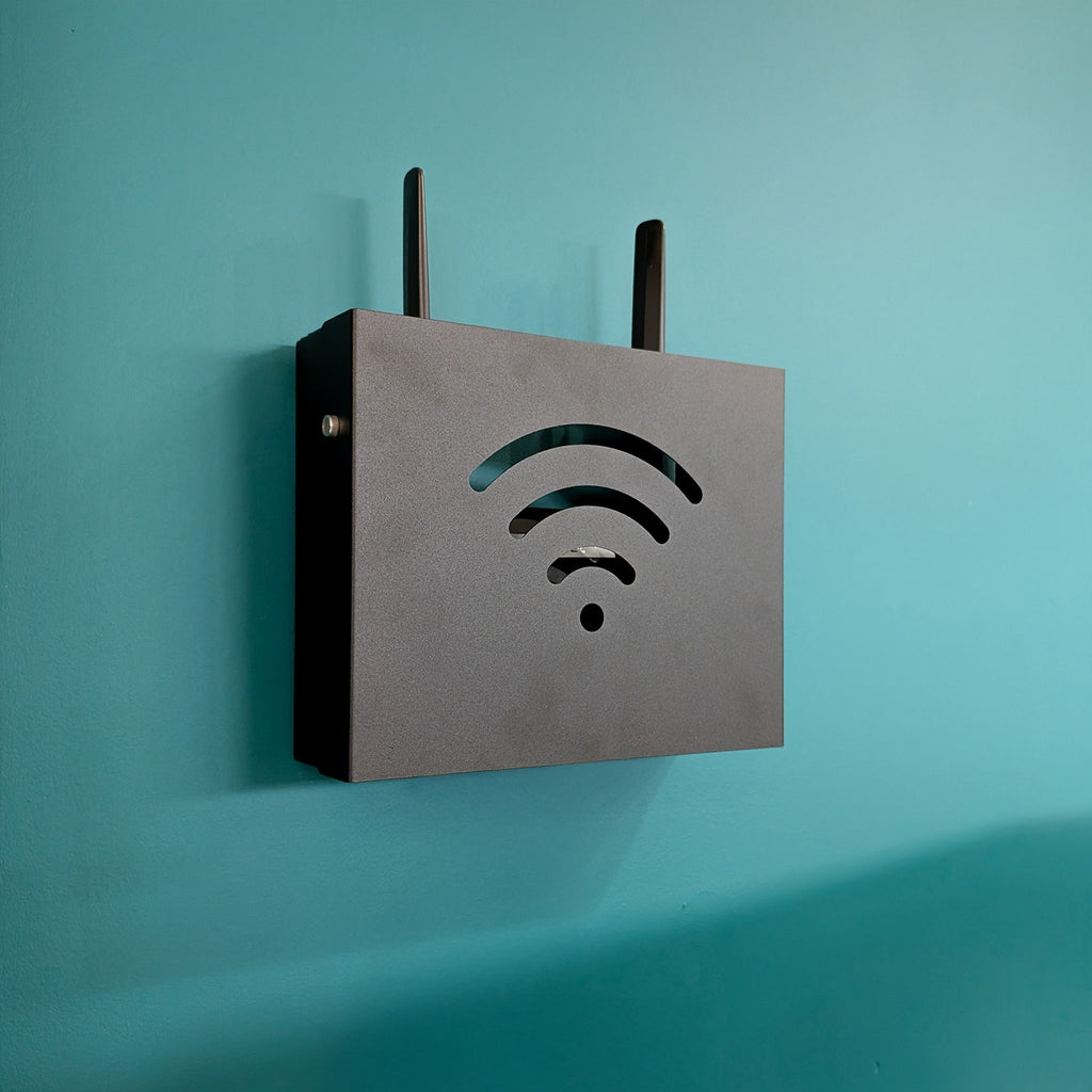 WiFi Wall Mount Cabinet & Cover for Routers - Made in the UK - Indoor ...