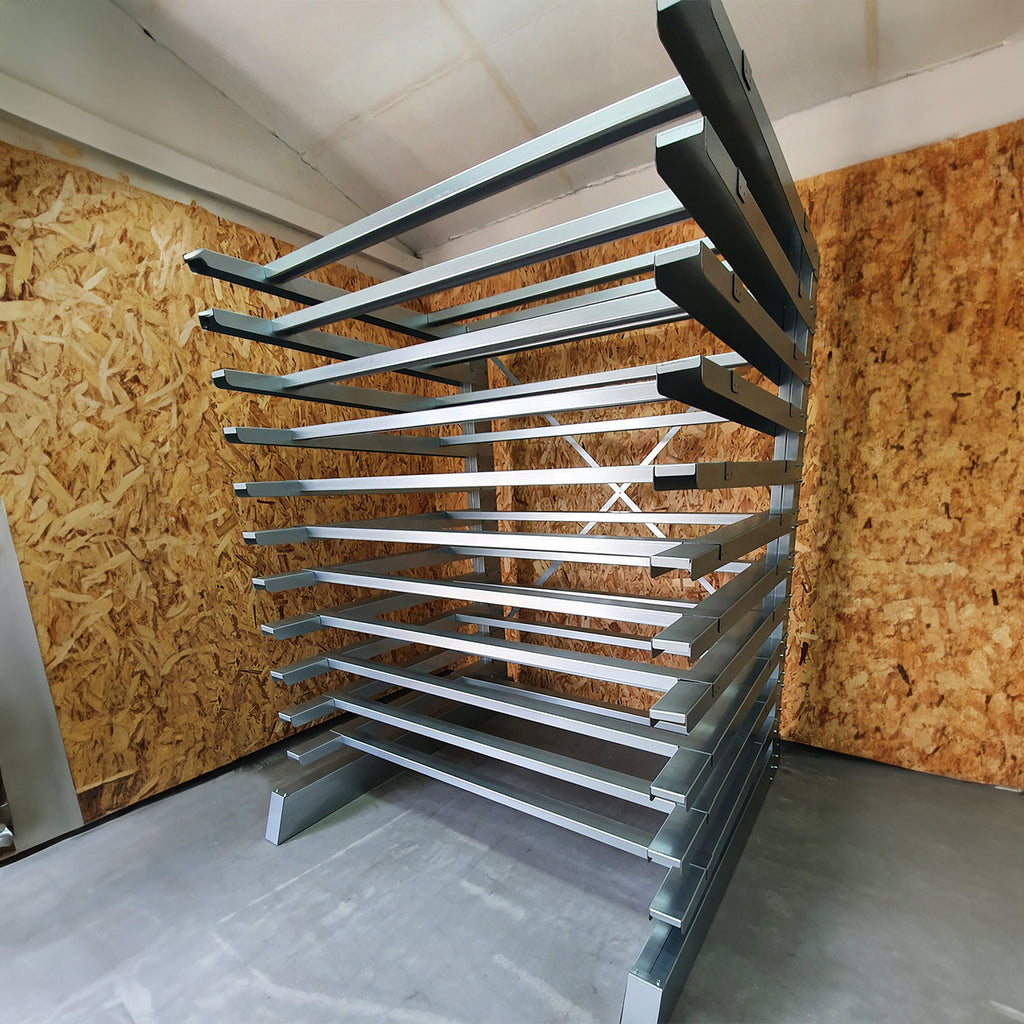Cantilever Racking for Storing Sheets of Material - Nukeson UK