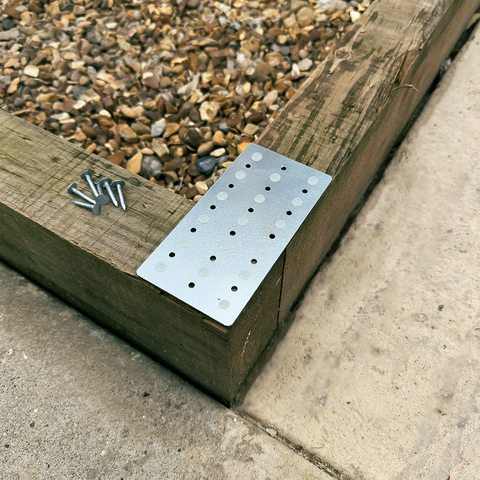 Hand Nail Plates for Joining Timbers - Galvanised Steel