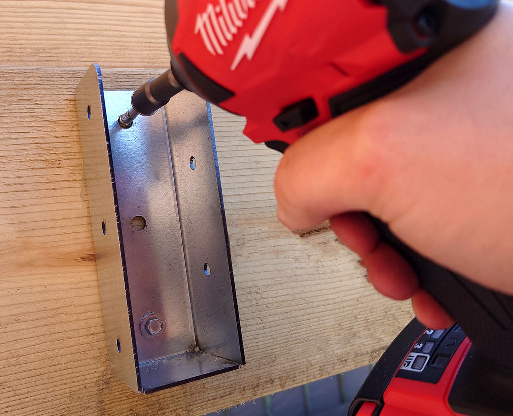 Rafter Bracket - Suitable for 6" x 2" Timber - British Steel