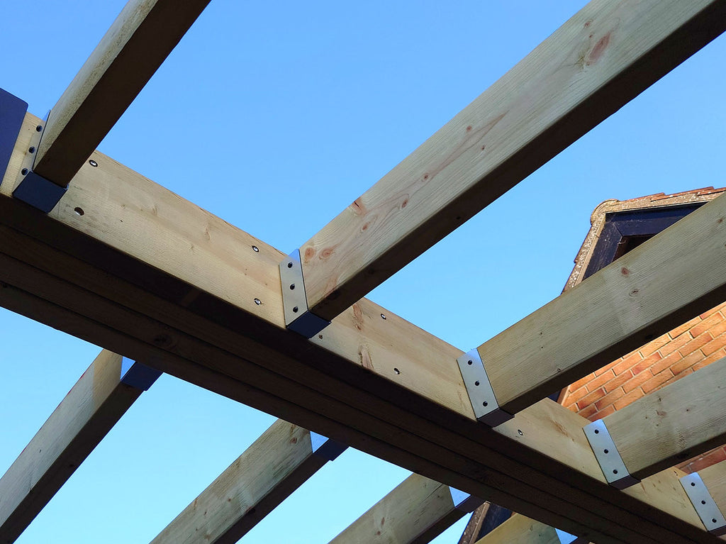 Rafter Bracket - Downwards Angles - For Sloped Roofs