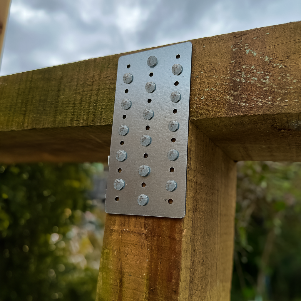 Hand Nail Plates for Joining Timbers - Galvanised Steel