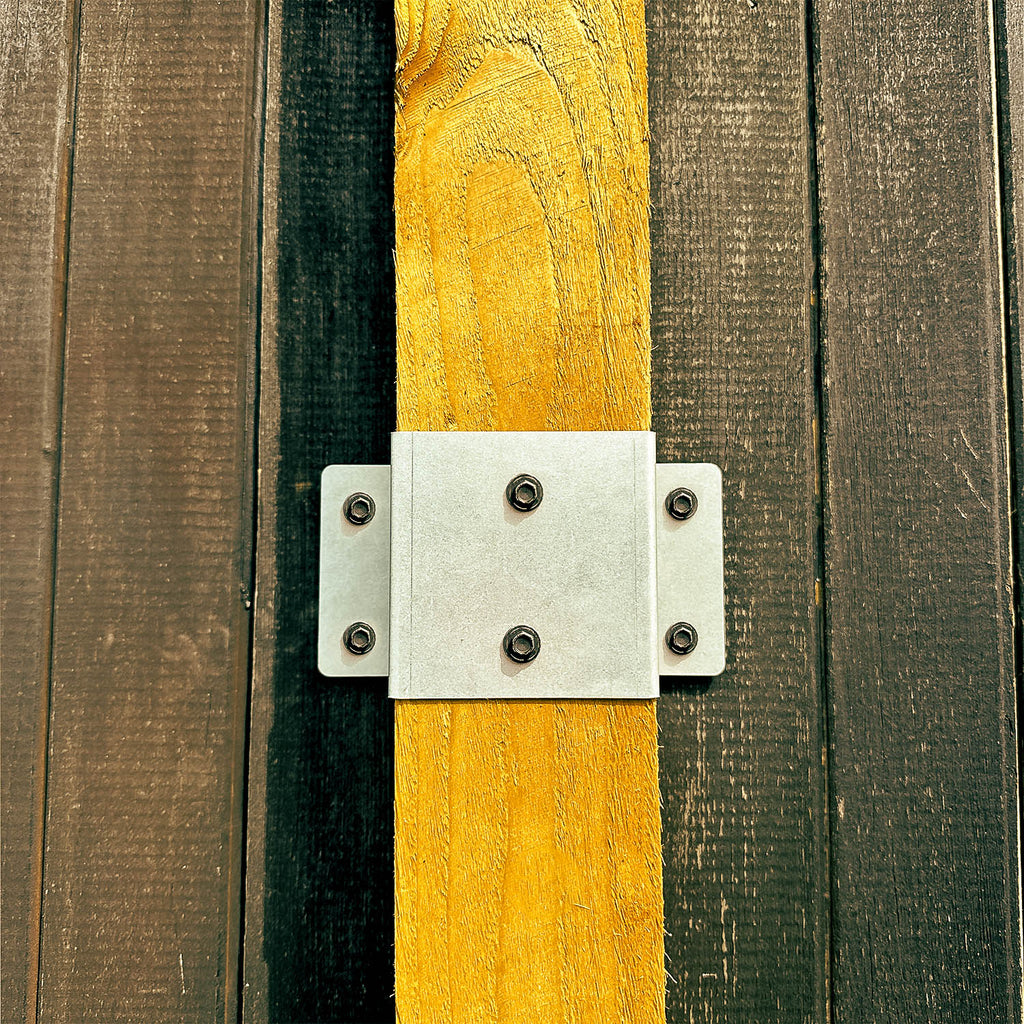 Fence Post Wall Bracket - 4 Sizes to Choose From - Easy Install