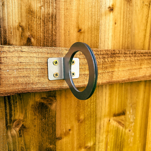 Rope Fence Brackets - Pair of Brackets for Use with Nautical Rope