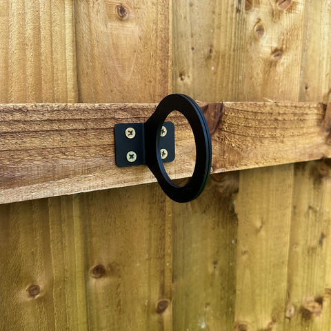 Rope Fence Brackets - Pair of Brackets for Use with Nautical Rope