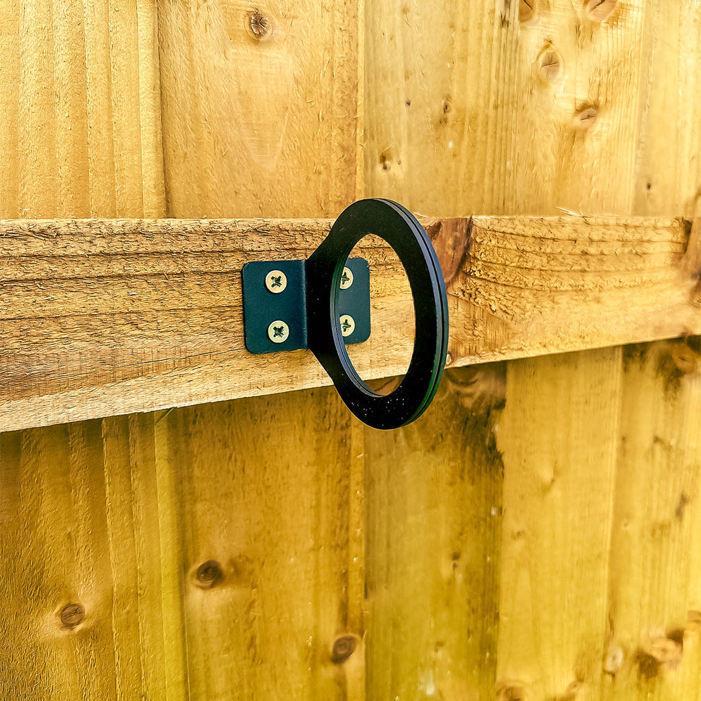 Rope Fence Brackets - Pair of Brackets for Use with Nautical Rope