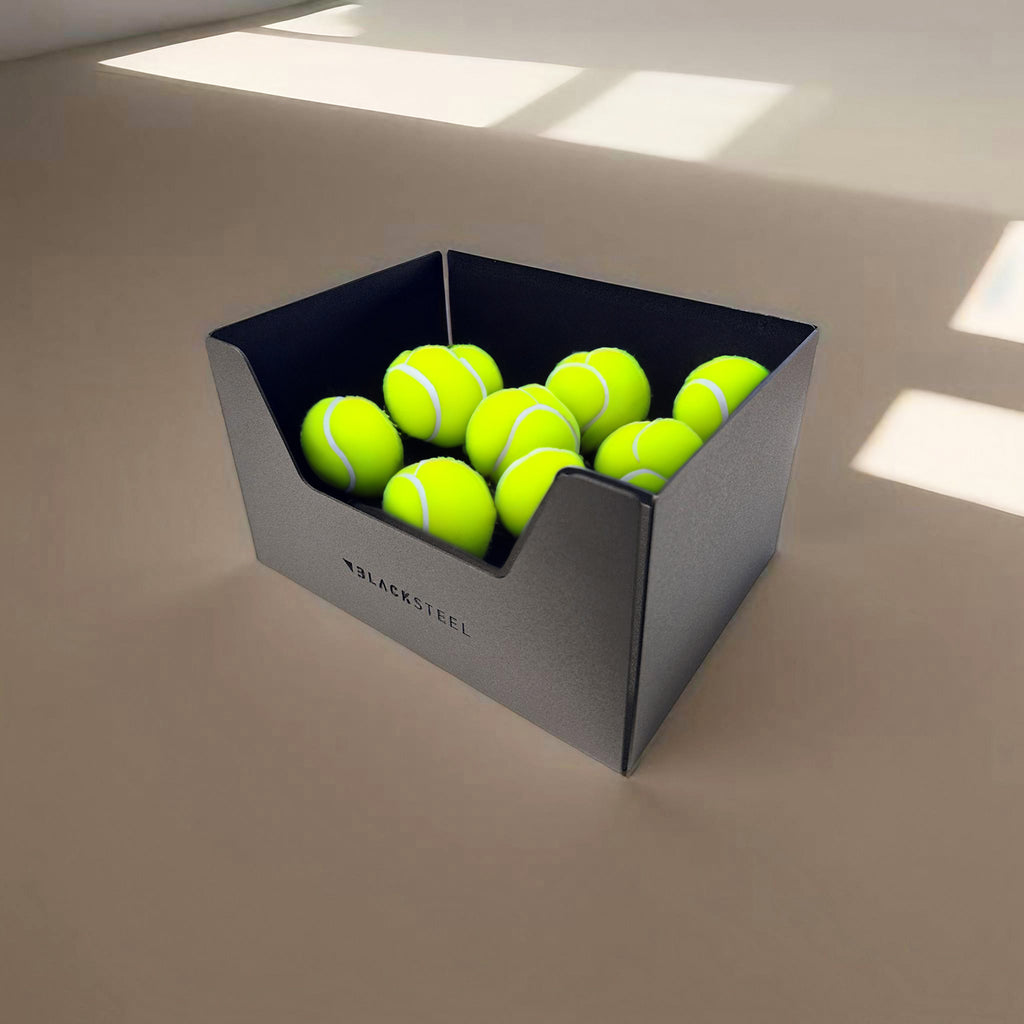 Tennis Ball Hopper & Holder - Easy Wall Mount Installation