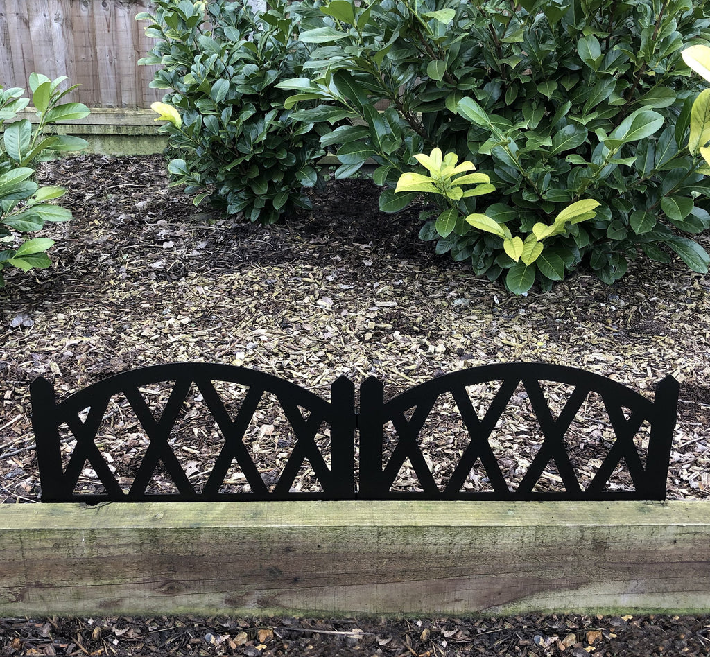 Metal Picket Fence Panels - Edwardian-Style Design - British Steel