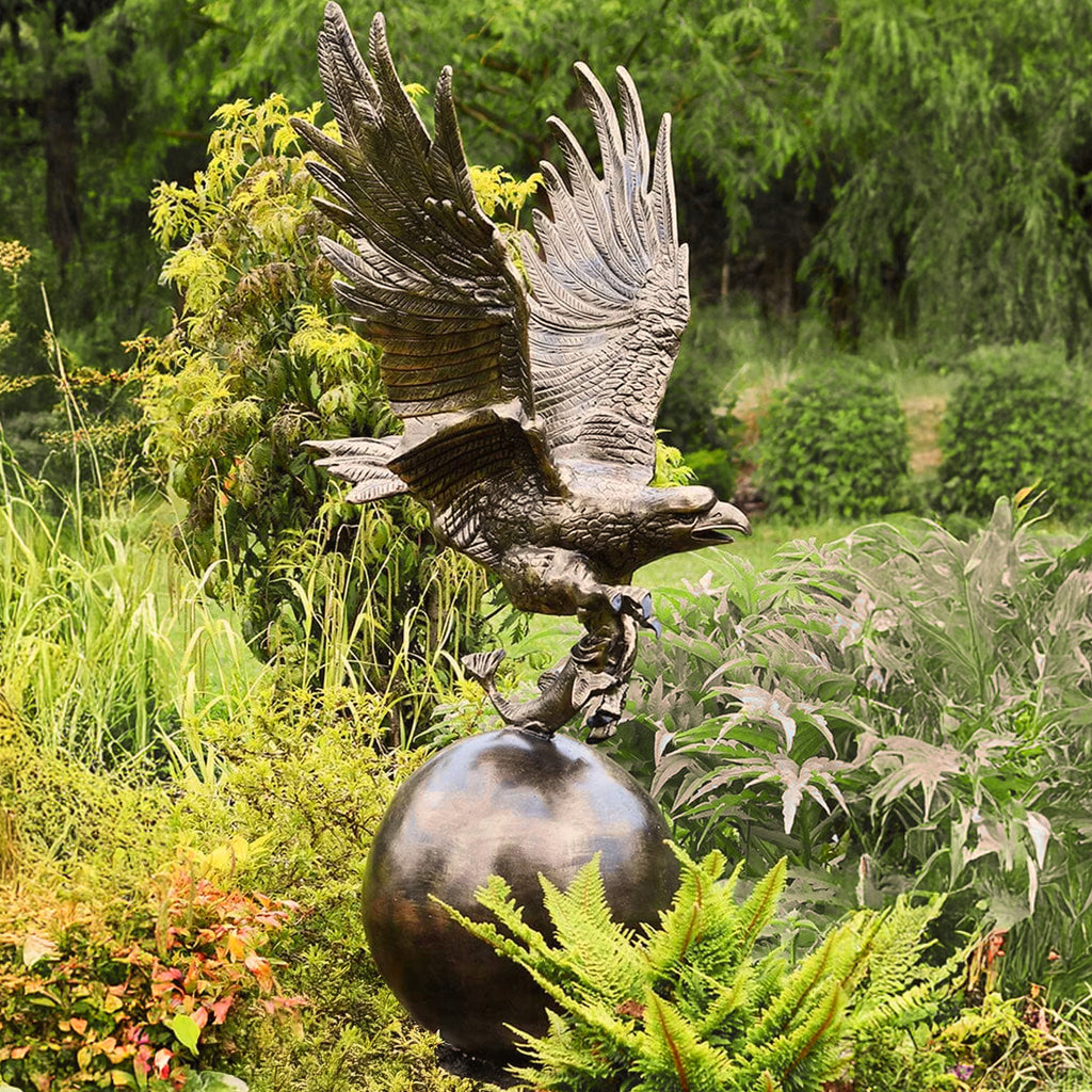 Bronze Eagle Statue | Fergus McArthur Natural Life Sculptures