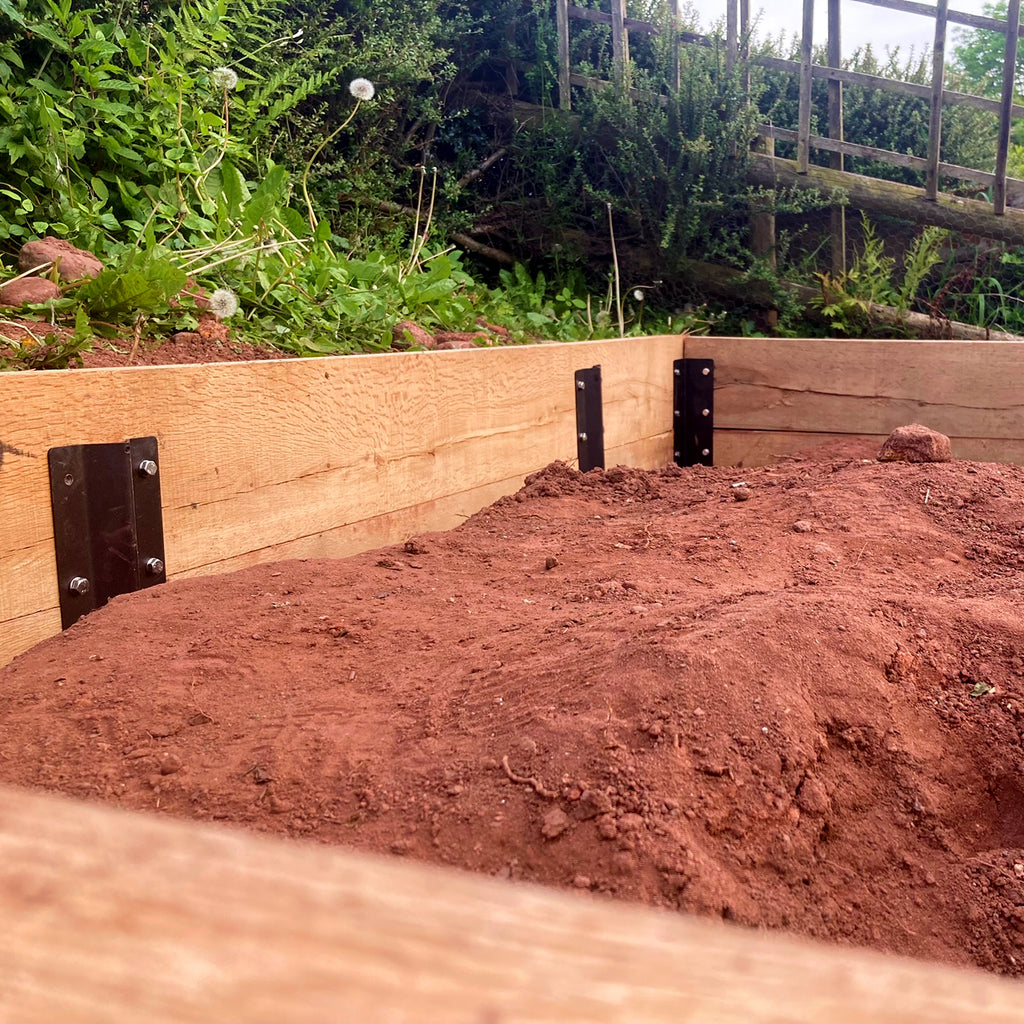 2-Tier Straight Railway Sleeper Bracket | SleeperFit