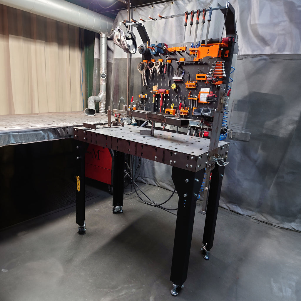 Modular Welding Table - Heavy Duty, Moveable - Nukeson