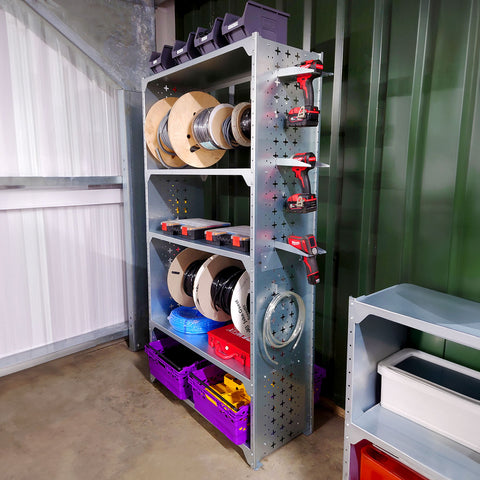Industrial Shelving Unit - Fully Modular & Customisable - Nukeson