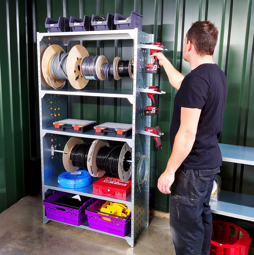 Industrial Shelving Unit - Fully Modular & Customisable - Nukeson