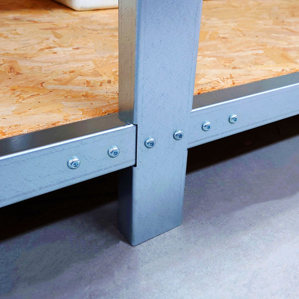 Large Workbench Frame Kit - Galvanised Steel - Made in the UK