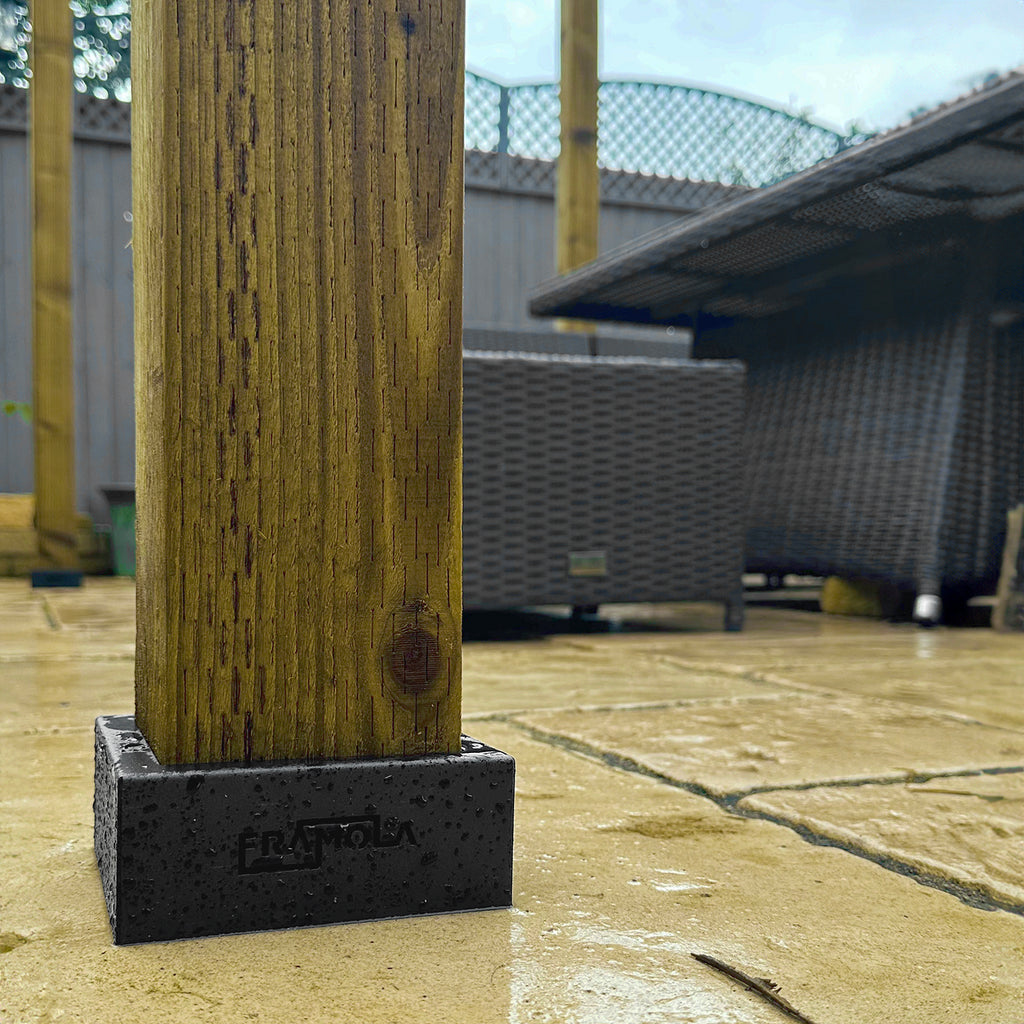 Post Base Covers - Framola Post Bases - 4 Sizes Available