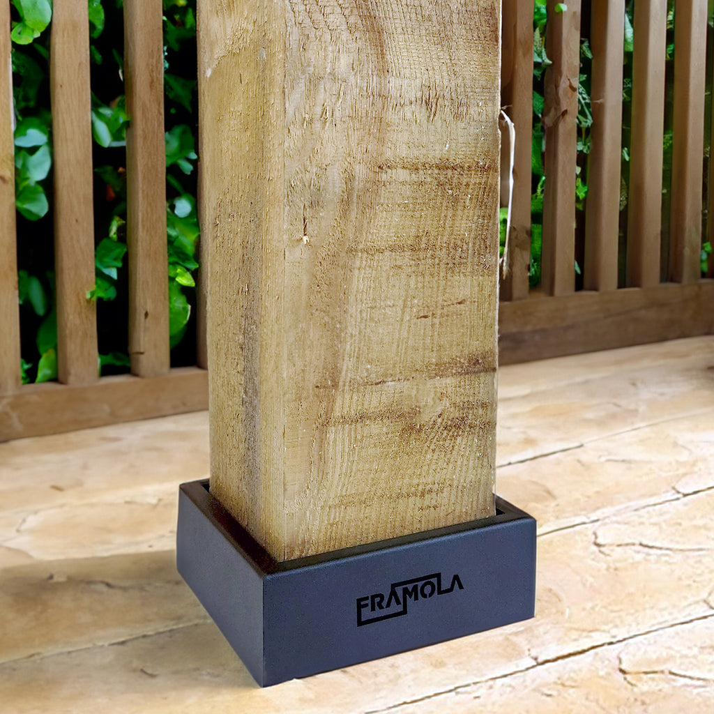 Post Base Covers - Framola Post Bases - 4 Sizes Available