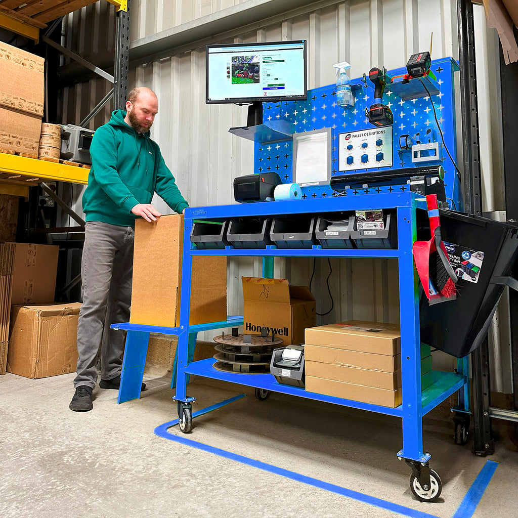 Packing Bench & Premium Customisable Mobile Workstation