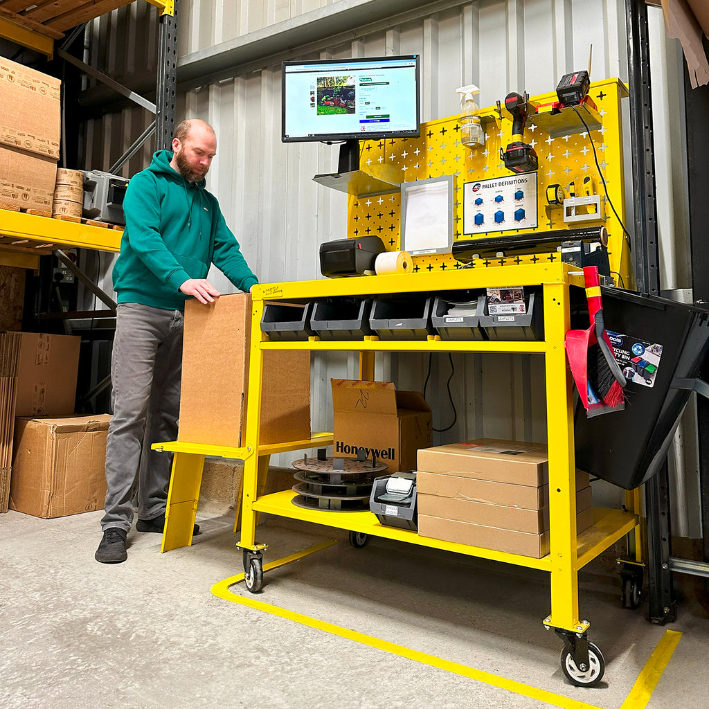 Packing Bench & Premium Customisable Mobile Workstation