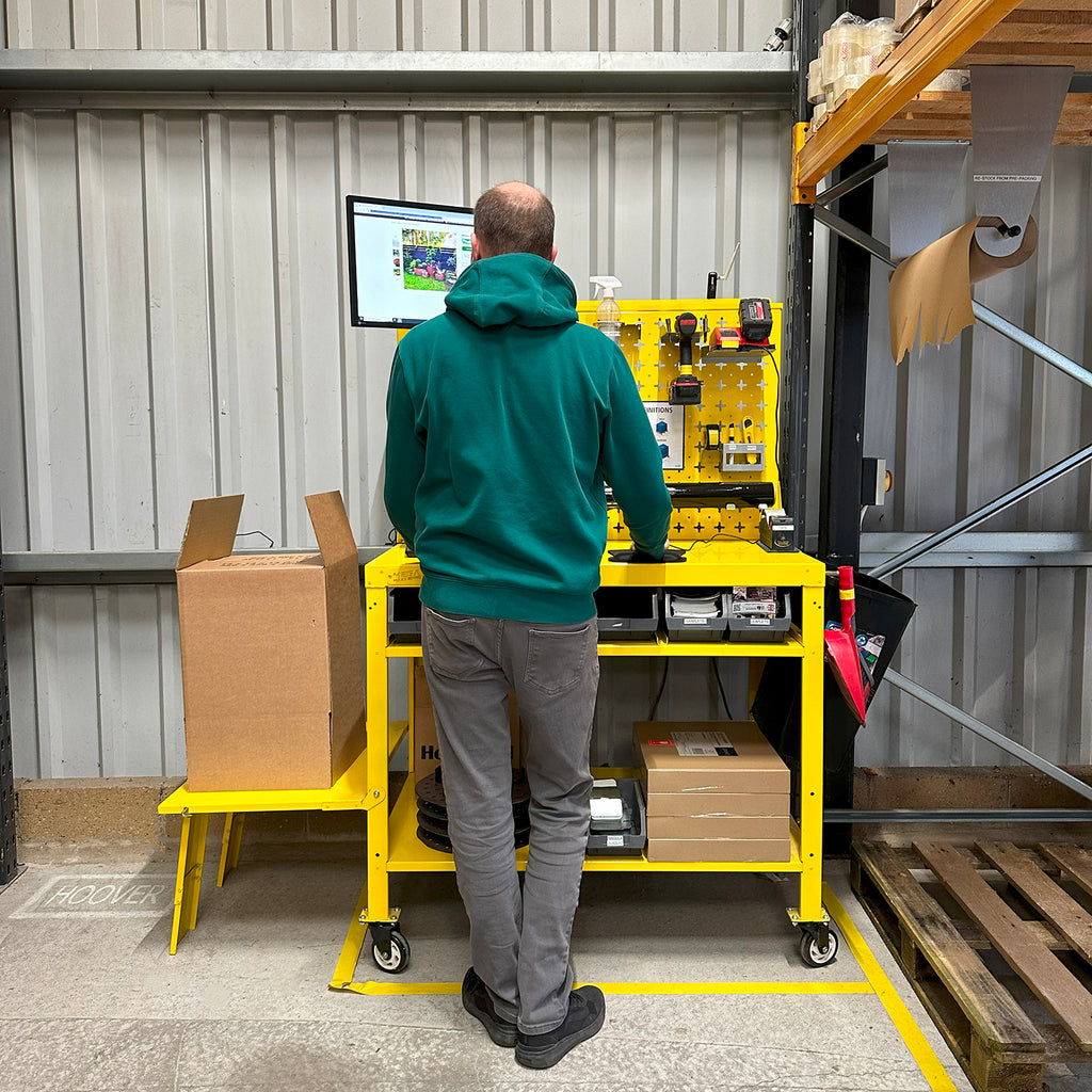 Packing Bench & Premium Customisable Mobile Workstation