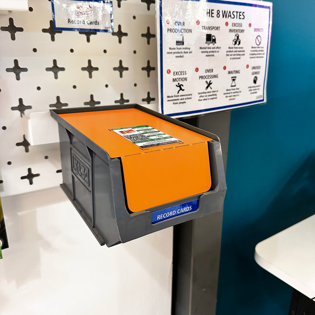 Physical Barrier Kanban for XL2, XL3 & XL4 Storage Bins