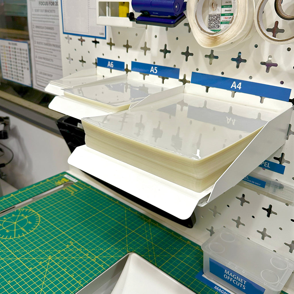 Physical Barrier Kanban for Paper & Lamination Products