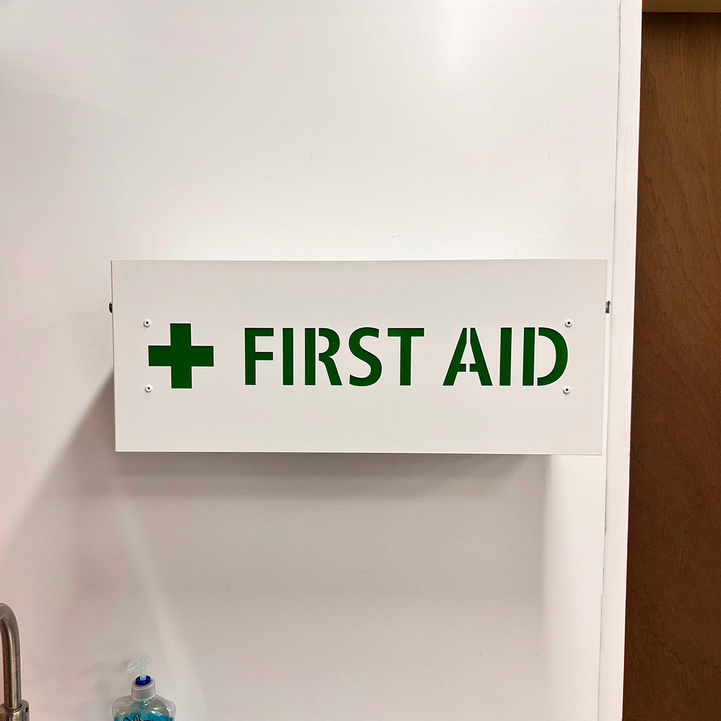 First Aid Supplies Box - Easy Wall Mount Installation