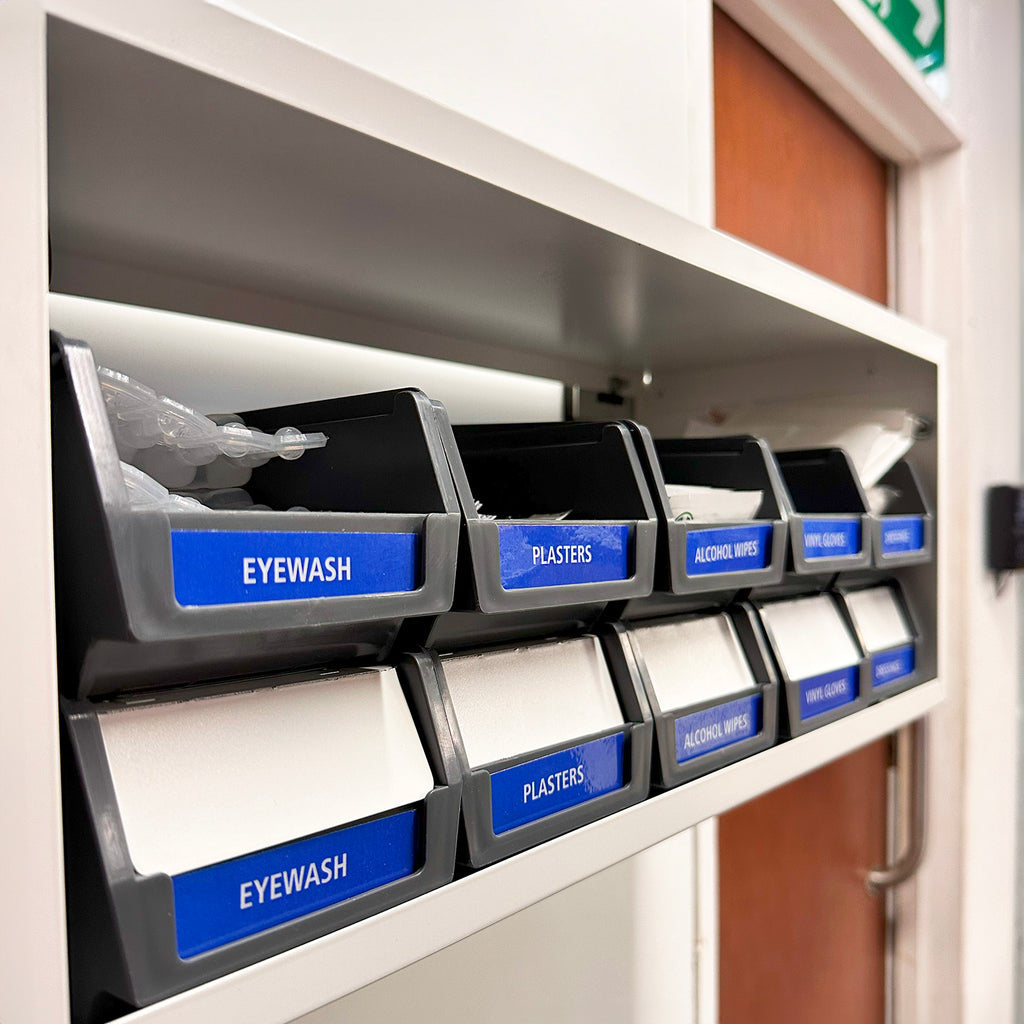 First Aid Supplies Box - Easy Wall Mount Installation