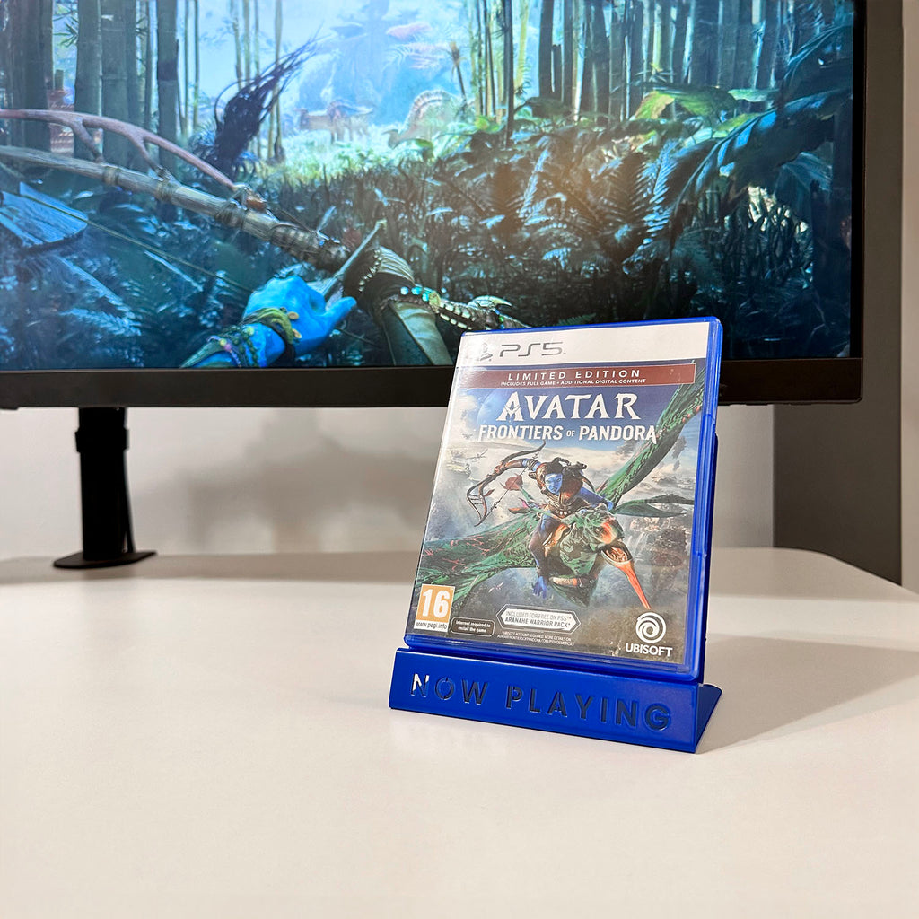 Video Game Display Stand "Now Playing" - GameShieldz UK