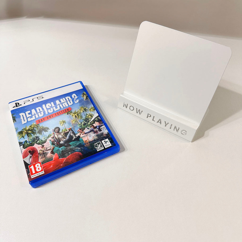 Video Game Display Stand "Now Playing" - GameShieldz UK