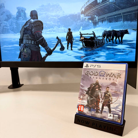 Video Game Display Stand "Now Playing" - GameShieldz UK