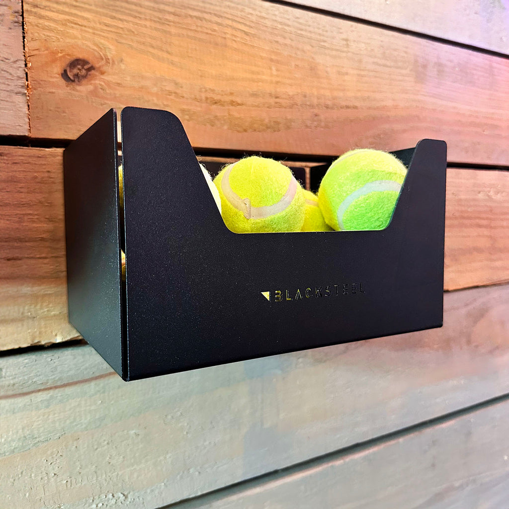Tennis Ball Hopper & Holder - Easy Wall Mount Installation