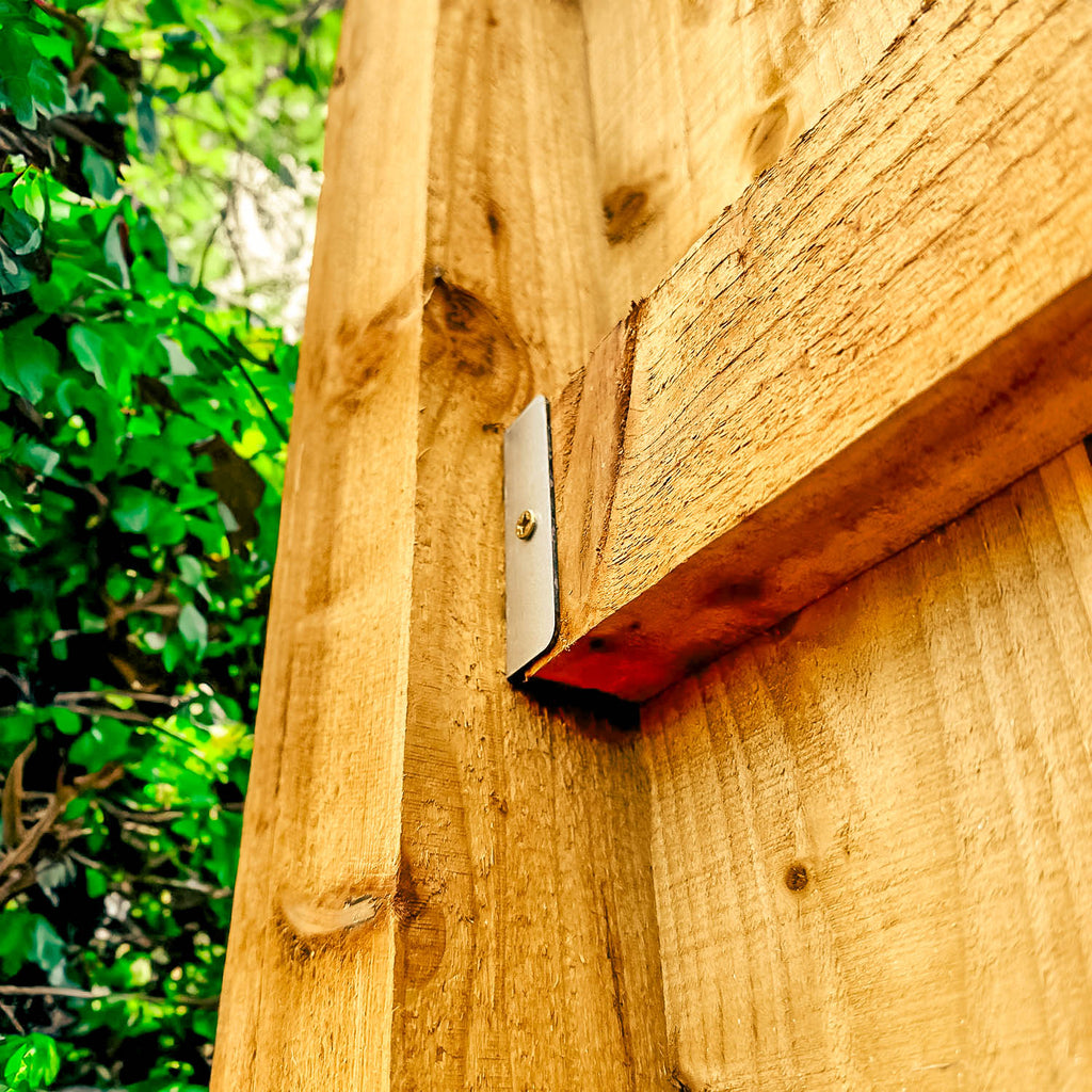 Fence Panel Clip for 2" / 50mm Fence Panels - Easy Installation