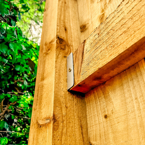 Fence Panel Clip for 2" / 50mm Fence Panels - Easy Installation