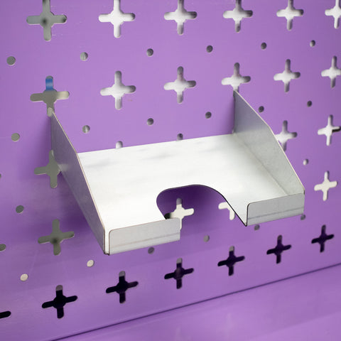 Nukeson Tool Wall - A6 Angled Paper Tray Attachment - Indoor Outdoors