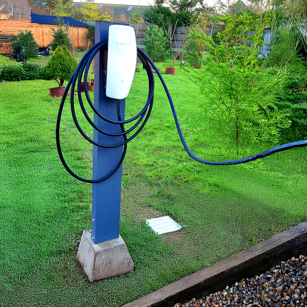 Tesla Wall Connector Pedestal for Mounting Gen 3 Connectors - Indoor ...