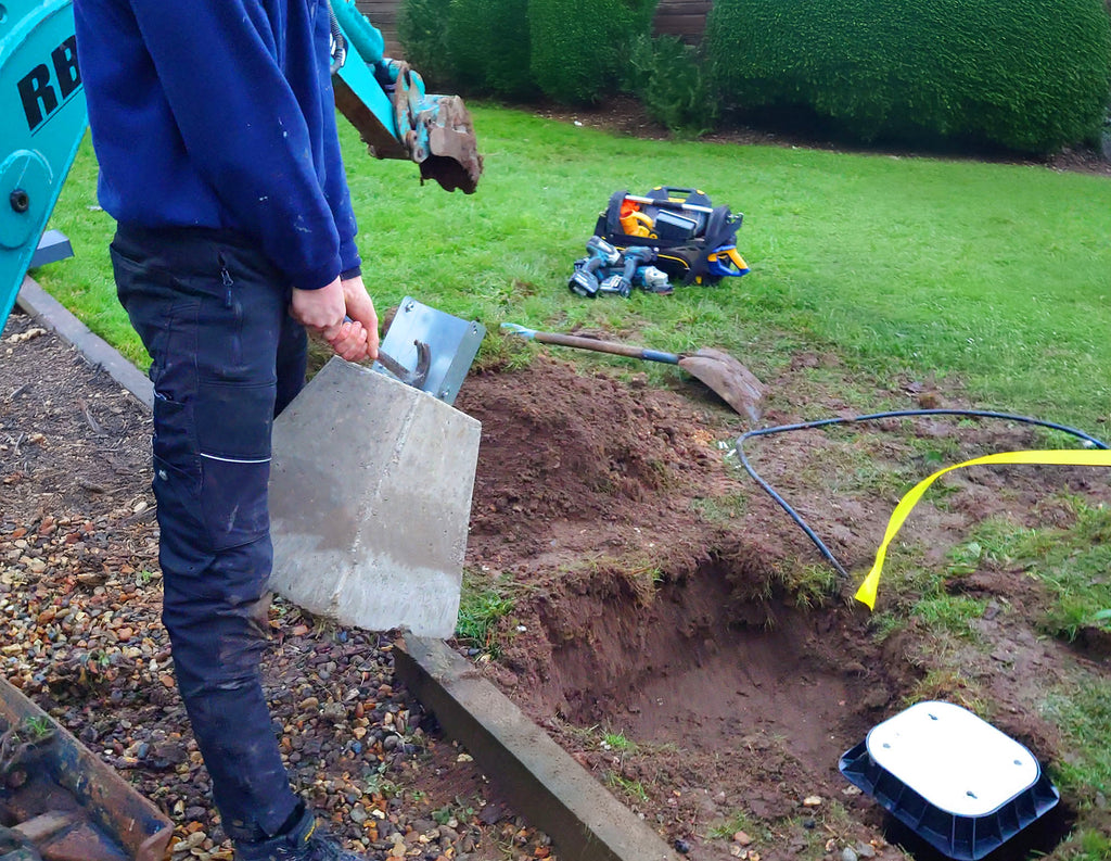 Precast Concrete Base Block - Post Bases, EV Chargers, Decking - Indoor ...