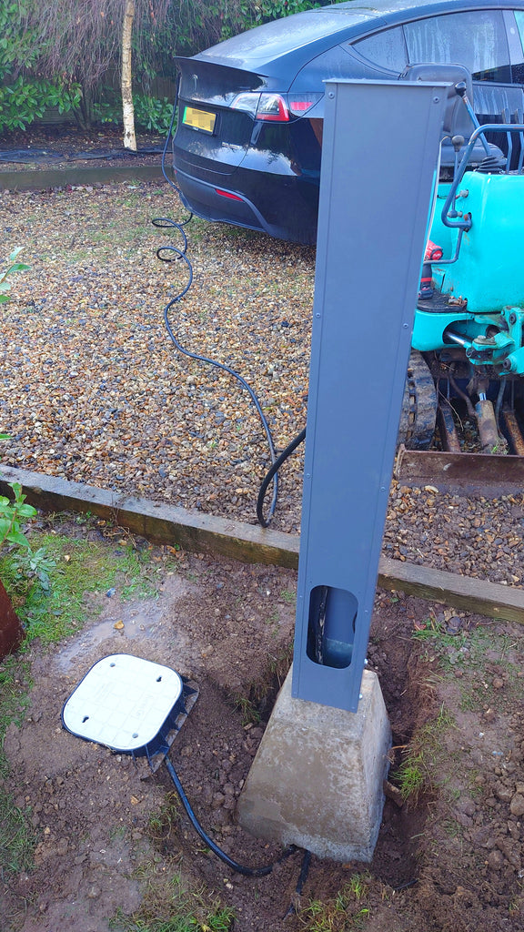 Tesla Wall Connector Pedestal for Mounting Gen 3 Connectors - Indoor ...