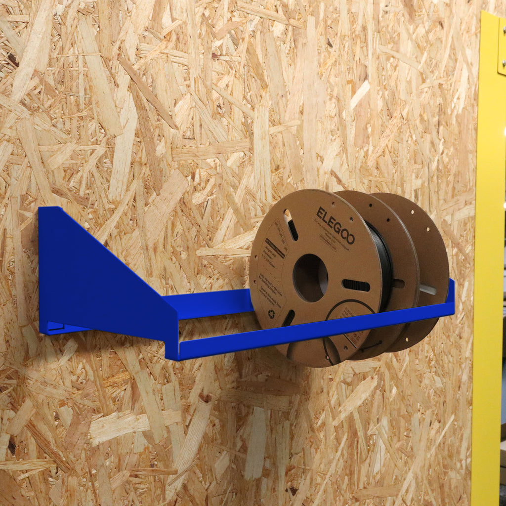 3D Printer Filament Holder Storage Rack - Wall Mount Installation ...