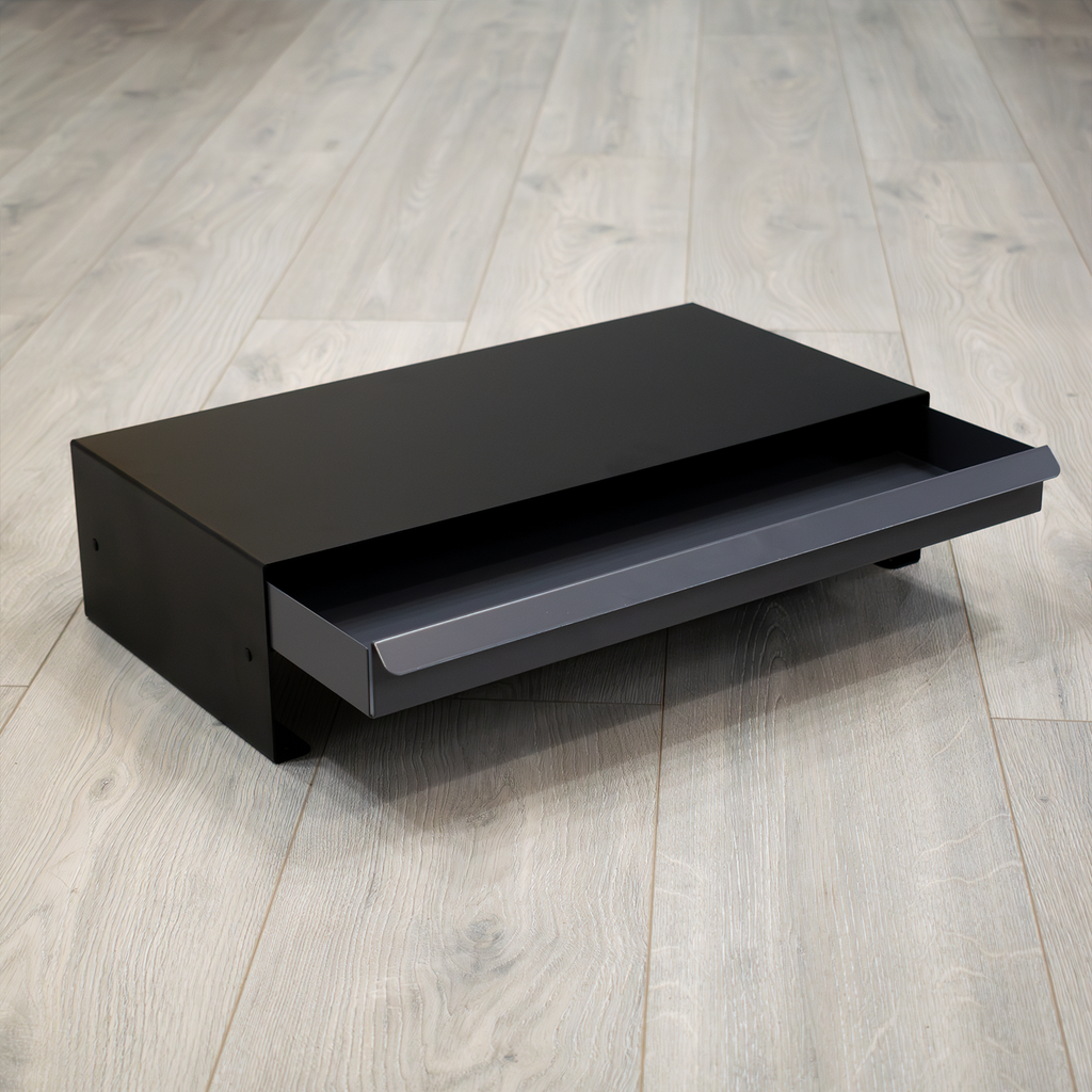 Monitor Riser with Drawer - Monitor Stand - 500mm x 250mm - Indoor Outdoors